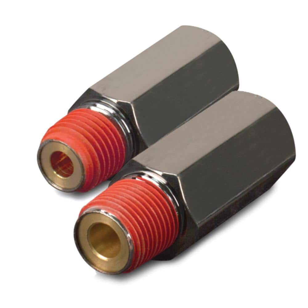 VIAIR 1 4 in. NPT Black Nickel Plated Check Valves 92822 The Home Depot
