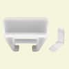Prime-Line 21/32 in. x 1-1/8 in., White Drawer Guide Kit (2-pack) R ...
