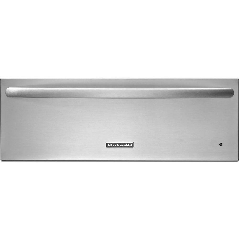 KitchenAid Architect Series II 27 in. Warming Drawer in Stainless Steel ...