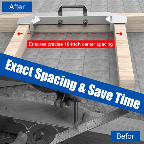 Construction Measurement Tool JMSMSH 16/24 Inch Framing Tool - Wall ...