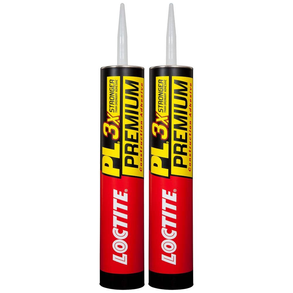 Loctite PL Premium 28 oz. Polyurethane Construction Adhesive (2-Pack ...