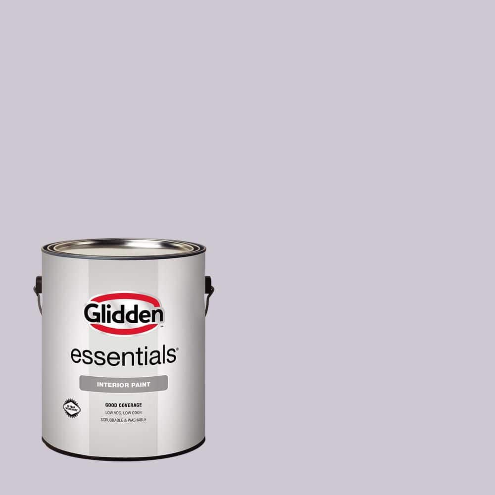 Glidden Essentials 1 gal. PPG1174-3 Silver Chalice Semi-Gloss Interior ...