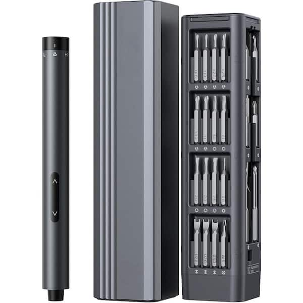 YICHUHAOXI E1 Max 5/32 in. Shank 50 Bit Grey Precision Electric ...