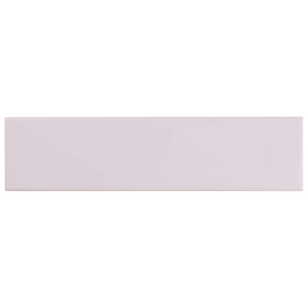 Ivy Hill Tile Sway Light Purple 2.75 in. x 0.31 in. Matte Porcelain ...