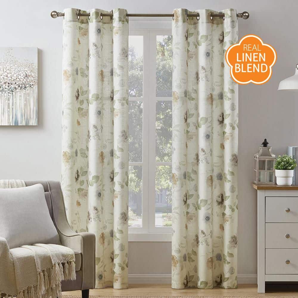 LiGHTSOUT with EnerShield Technology Blooming Natural 38 in. W x 84 in ...