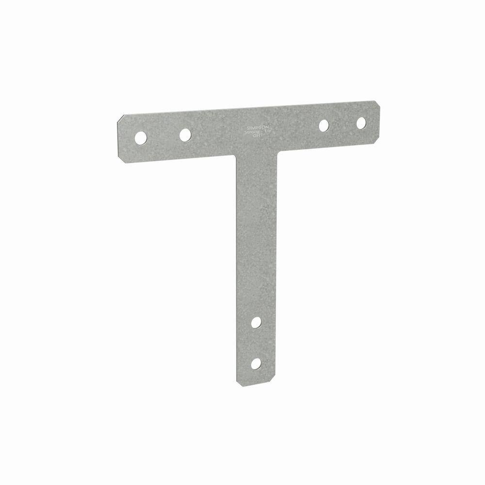 Simpson Strong-Tie HT 16 in. x 16 in. 7-Gauge Galvanized Heavy T Strap ...