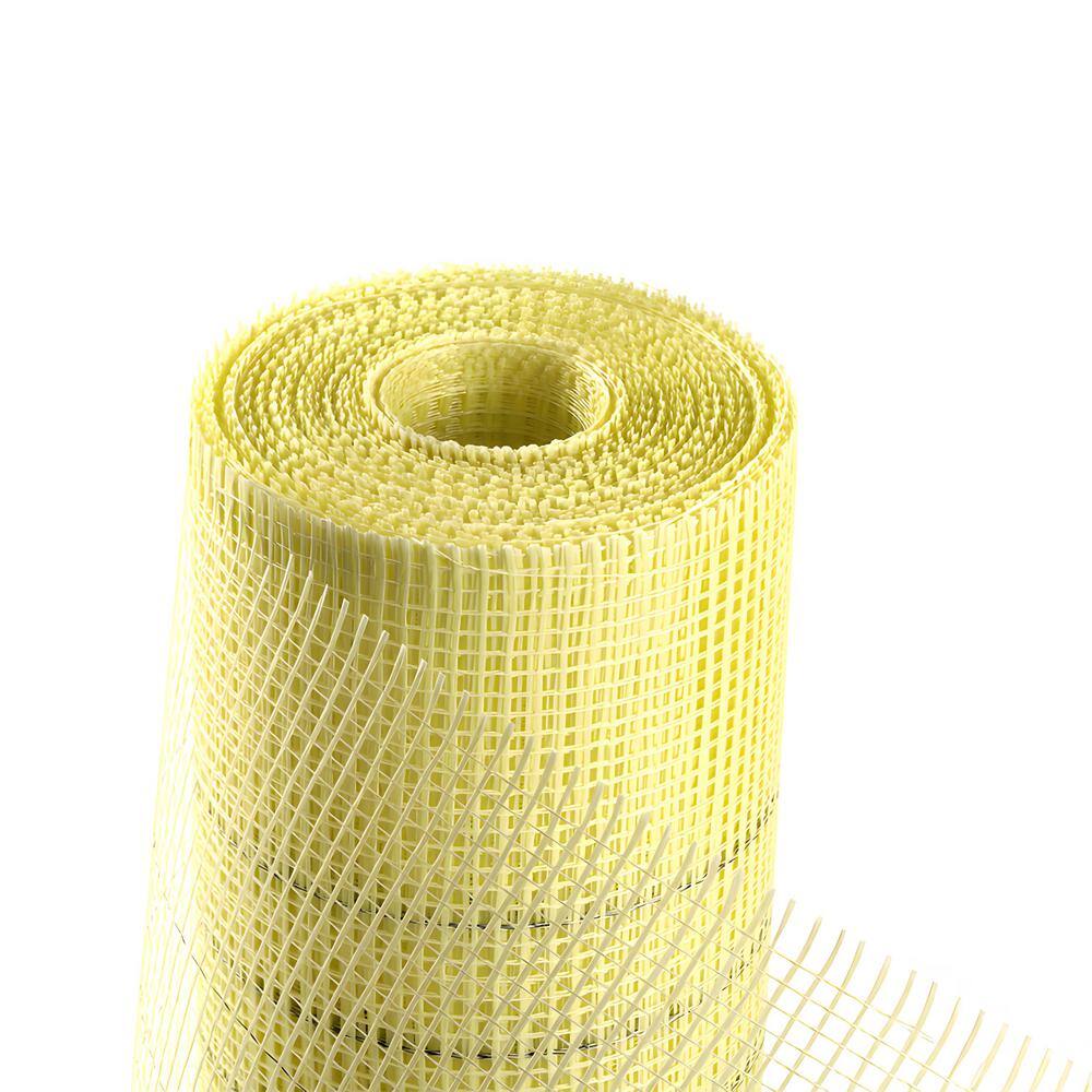 Wellco 6 in. x 25 ft. Yellow Fiberglass Reinforced Water Barrier ...
