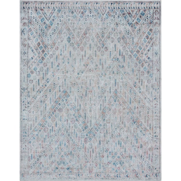 Well Woven Asha Anya Vintage Tribal Ethnic Ivory 3 ft. 11 in. x 5 ft. 3 ...
