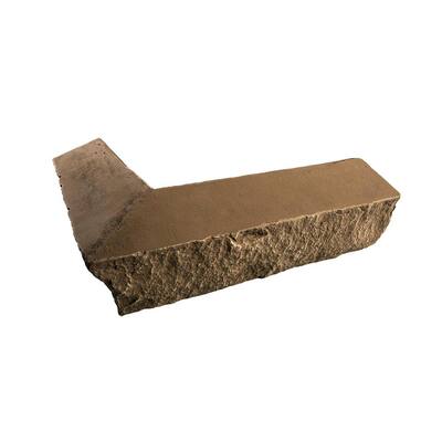 GenStone Stacked Stone Desert Sunrise 24 in. x 12 in. Faux Stone Siding ...