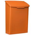 Architectural Mailboxes Marina Orange Wall Mount Mailbox 2681O