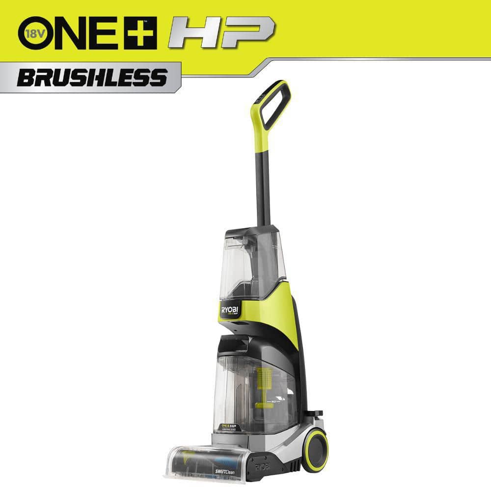 RYOBI ONE+ HP 18V Cordless SWIFTClean Rug and Carpet Cleaner Machine ...