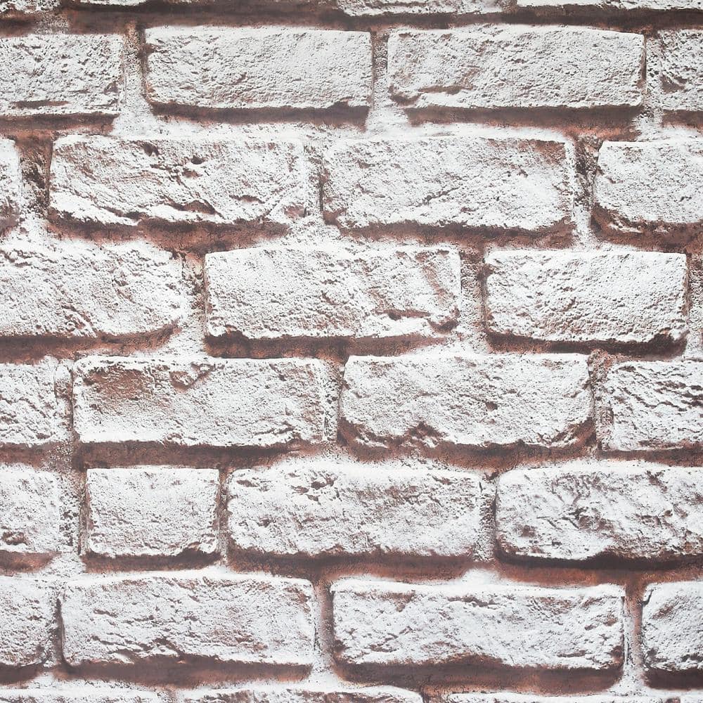 Arthouse Sunshine Brick Natural Wallpaper 908007 - The Home Depot