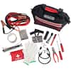 Stalwart Red Emergency Roadside Tool and First Aid Kit with Travel Bag ...
