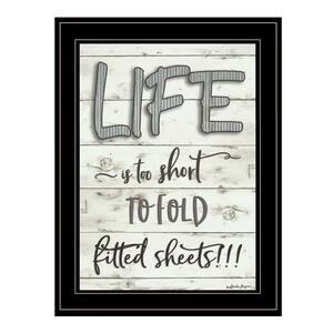 HomeRoots Charlie Home Sweet Home 1-Piece Framed Wall Art 15 in. x 19 ...
