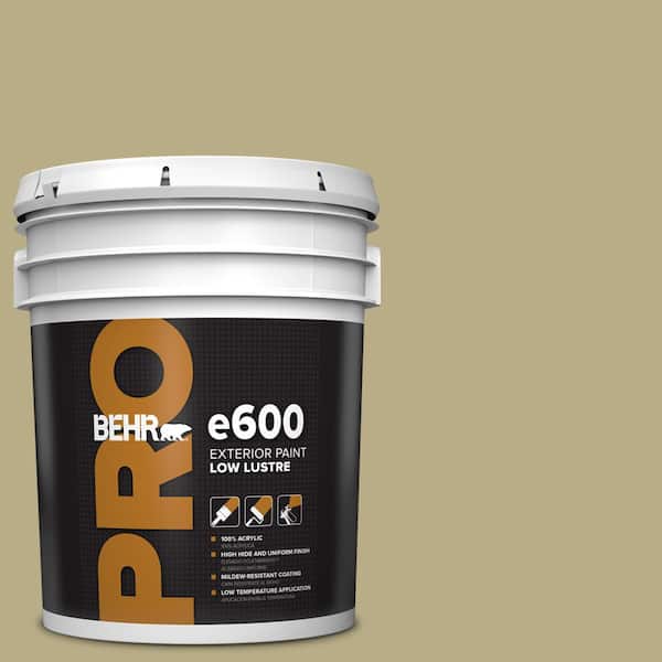 BEHR PRO 5 gal. #S330-4 Fennel Seed Low Luster Exterior Paint PR62005 ...