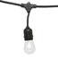 Hampton Bay Outdoor 20 ft. 10 Socket LED Solar Edison Bulb String Light ...