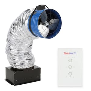 QuietCool Classic 5024 CFM Advanced Whole House Fan with Included ...