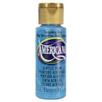 DecoArt Americana 2 oz. Turquoise Blue Acrylic Paint DA268-3