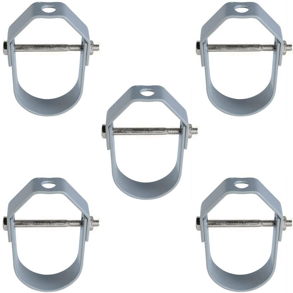PLUMBFLEX 4 in. Clevis Hanger for Vertical Pipe Support in Standard ...
