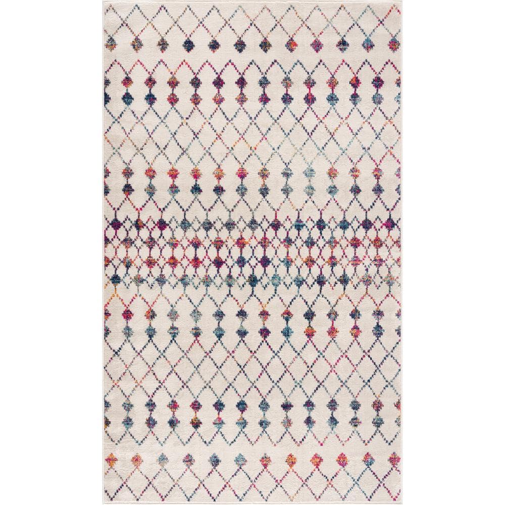 Rug Branch Savannah Cream (7 ft. x 10 ft.) - 6 ft. 7 in. x 9 ft. 7 in ...