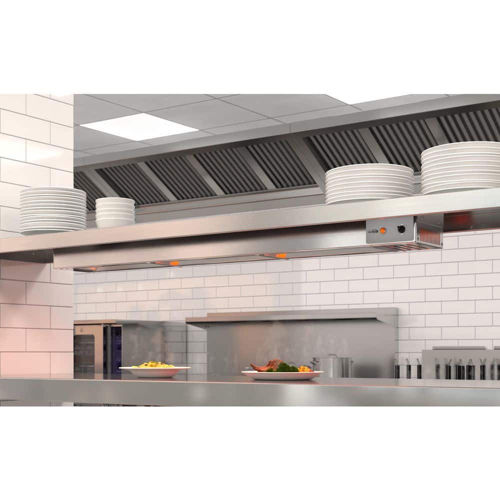 Koolmore 48 in. High Wattage Commercial Strip Warmer in Stainless Steel ...