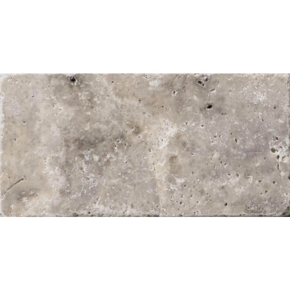 EMSER TILE 16 in. x 24 in. Travertine Floor or Wall Tile 1077675 - The ...