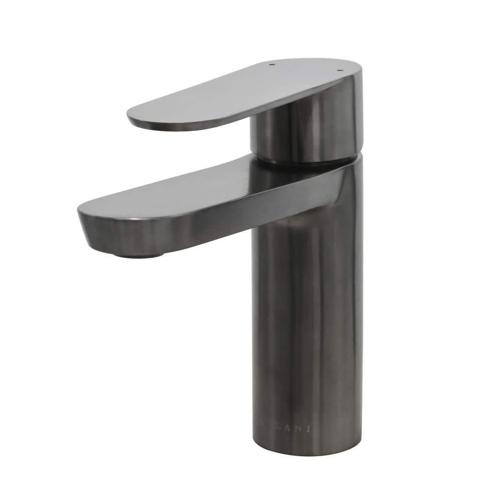 Lulani Yasawa 1-Handle Single Hole Bathroom Faucet in Gun Metal BA-430 ...