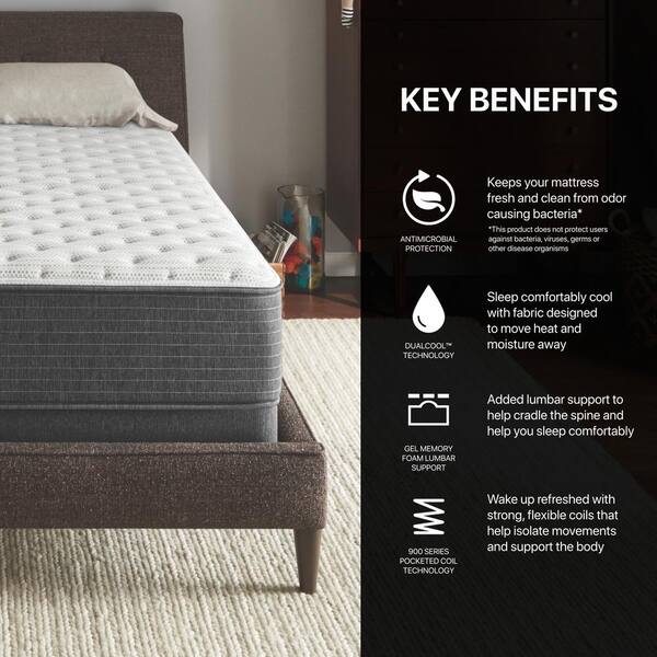 Beautyrest silver brs900 medium king mattress store