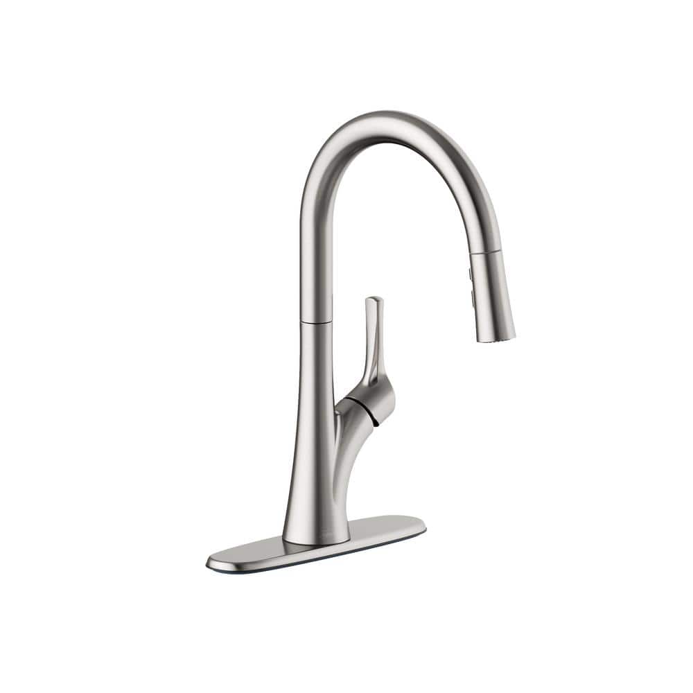 Seasons Westwind Single-Handle Pull-Down Sprayer Kitchen Faucet in ...