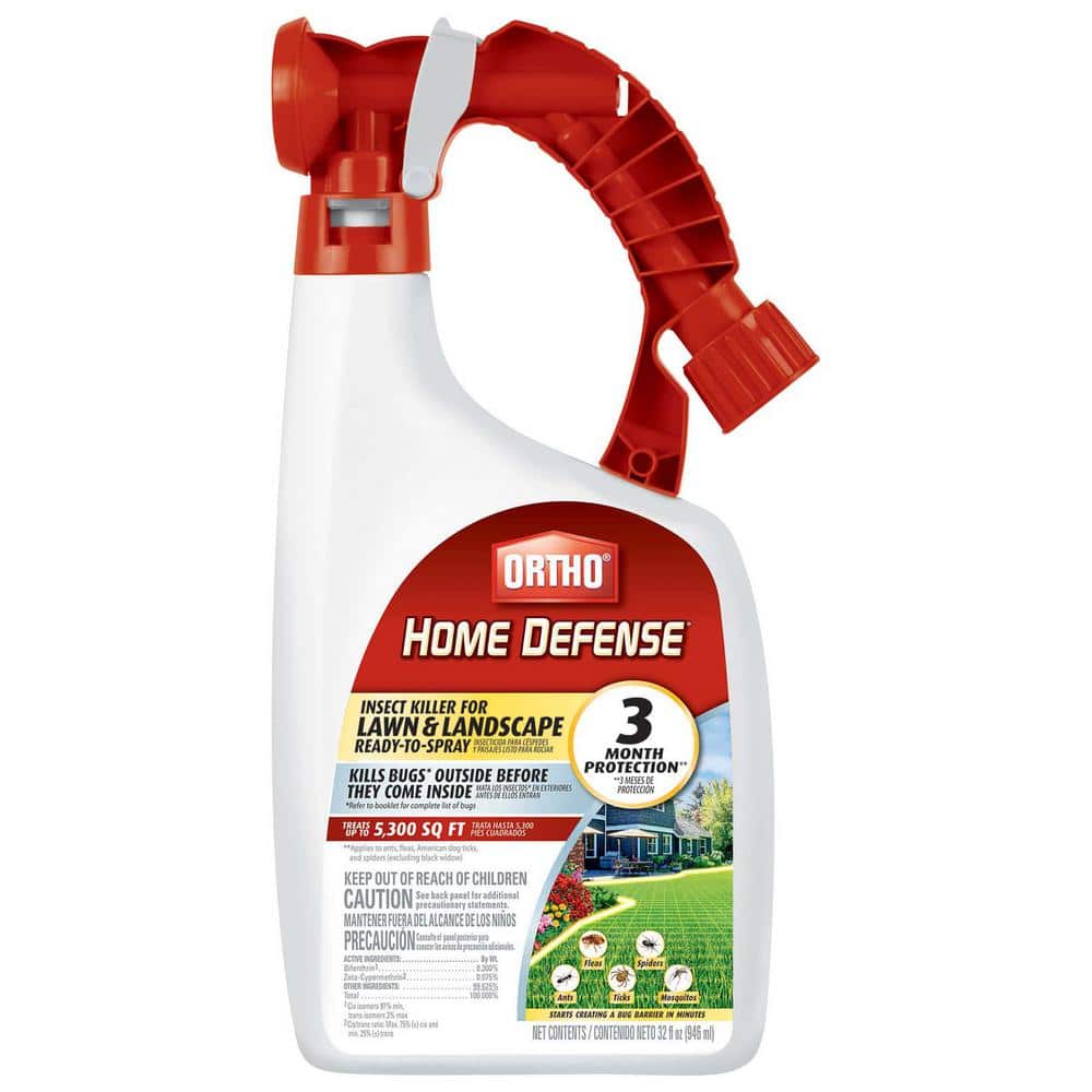 Ortho Home Defense Insect Killer for Lawn and Landscape Ready-To-Spray ...