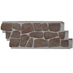 Novik NovikStone 20.3 in. x 45 in. SK Stacked Stone Siding in Aspen (10 ...