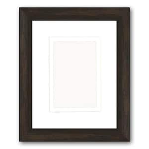 PTM Images 1-Opening. 8 in x 10 in. Matted Brown Portrait Frame (Set of ...