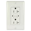 ASI 2-Outlet 20 Amp 125 VDC GFCI Electrical Wall Outlet Tamper ...