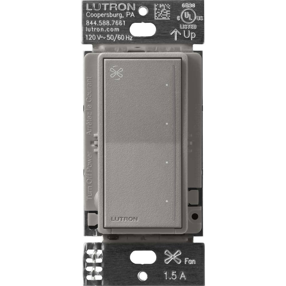 Lutron Sunnata Touch Fan Control, 4-Speed, 1.5 Amp/Single-Pole ...