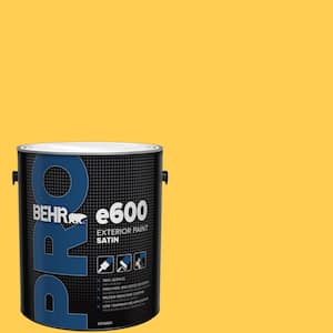BEHR PRO 1 gal. #330B-6 Lemon Sorbet Low Luster Exterior Paint PR62301 ...
