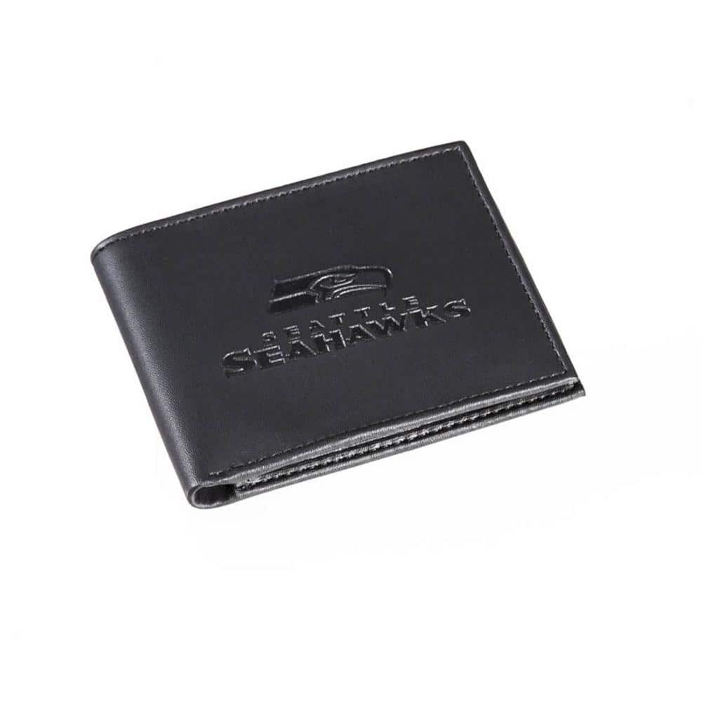 Team Sports America Seattle Seahawks NFL Leather Bi-Fold Wallet ...