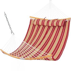 ANGELES HOME 11 ft. 2-Person Quilted Portable Hammock Outdoor Swing ...