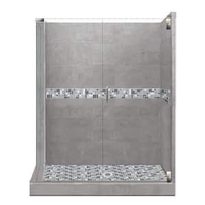 American Bath Factory Del Mar Grand Hinged 32 in. x 36 in. x 80 in ...