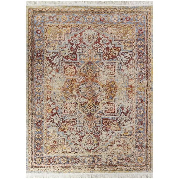 BALTA Alekhine Cream 7 ft. 10 in. x 10 ft. Oriental Area Rug 3095361 ...