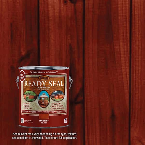 Ready Seal 1 gal. Natural Cedar Exterior Wood Stain and Sealer 370012 ...