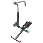 SILVER SPRING 500 lbs. Capacity Hitch-Mounted Folding Steel Wheelchair ...