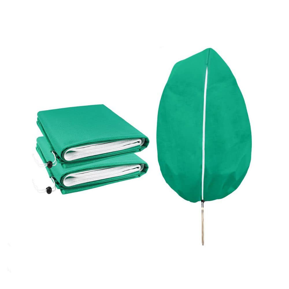 Justincity 72 in. White Non-Woven Shrub Bush Tree Frost Protection ...