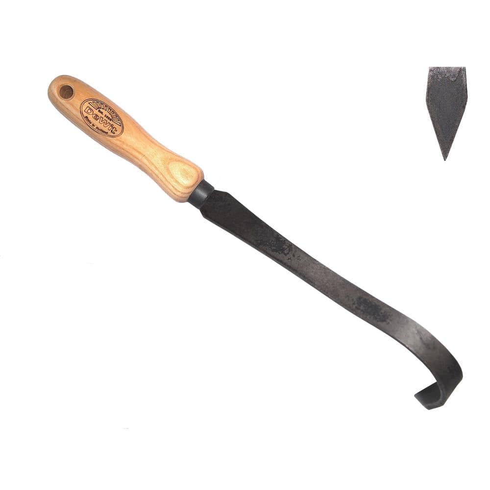 DeWit 11.9 in. L Bio V Groove Weeder, 5 in. L Handle 31-3453 - The Home ...
