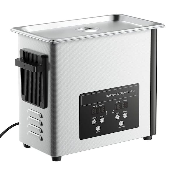 SKYSHALO 2L Ultrasonic Cleaner, Digital Timer & Heater, Stainless Steel ...