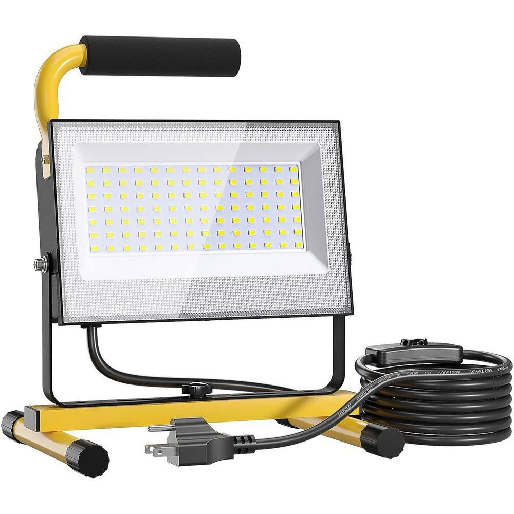 Lukyamzn ‎120V 60W 8400 Lumens LED Work Lights, 5000K Daylight ...