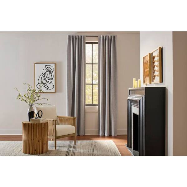 Home Decorators Collection 36 in. - 72 in. Adjustable 1 in. Wraparound ...