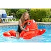 Poolmaster Lobster Rider Inflatable Swimming Pool Float, Red, Small ...