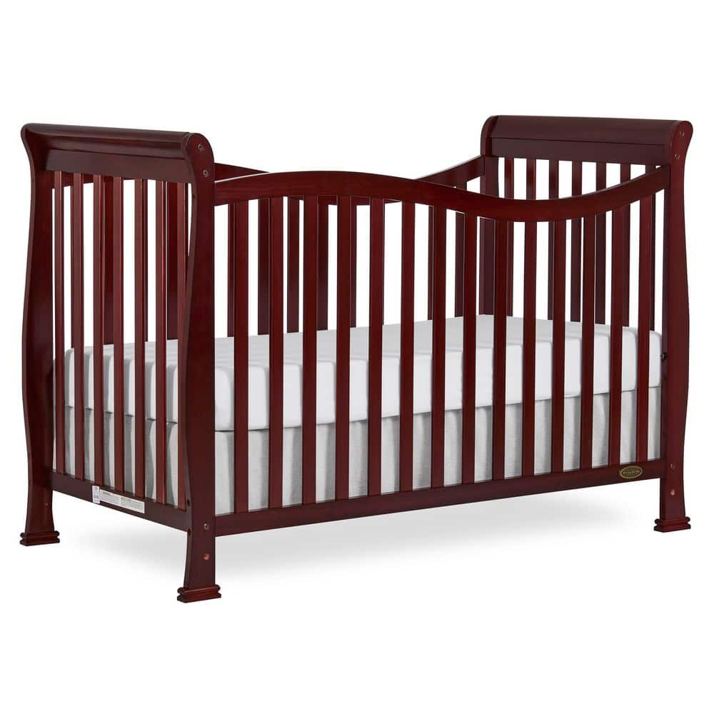 Dream On Me Violet Cherry 7 in 1-Convertible Lifestyle Crib 655-C - The ...