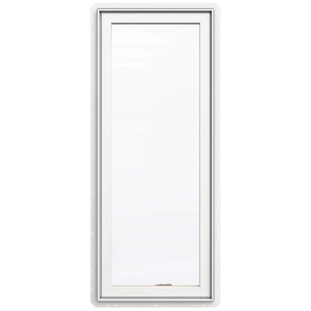 JELD-WEN 24 in. x 60 in. W-5500 Right-Hand Casement Wood Clad Window ...
