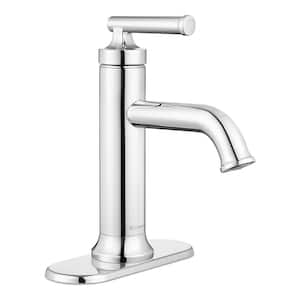 ALEASHA 4 in. Center set Single Handle High Arc Bathroom Sink Faucet ...
